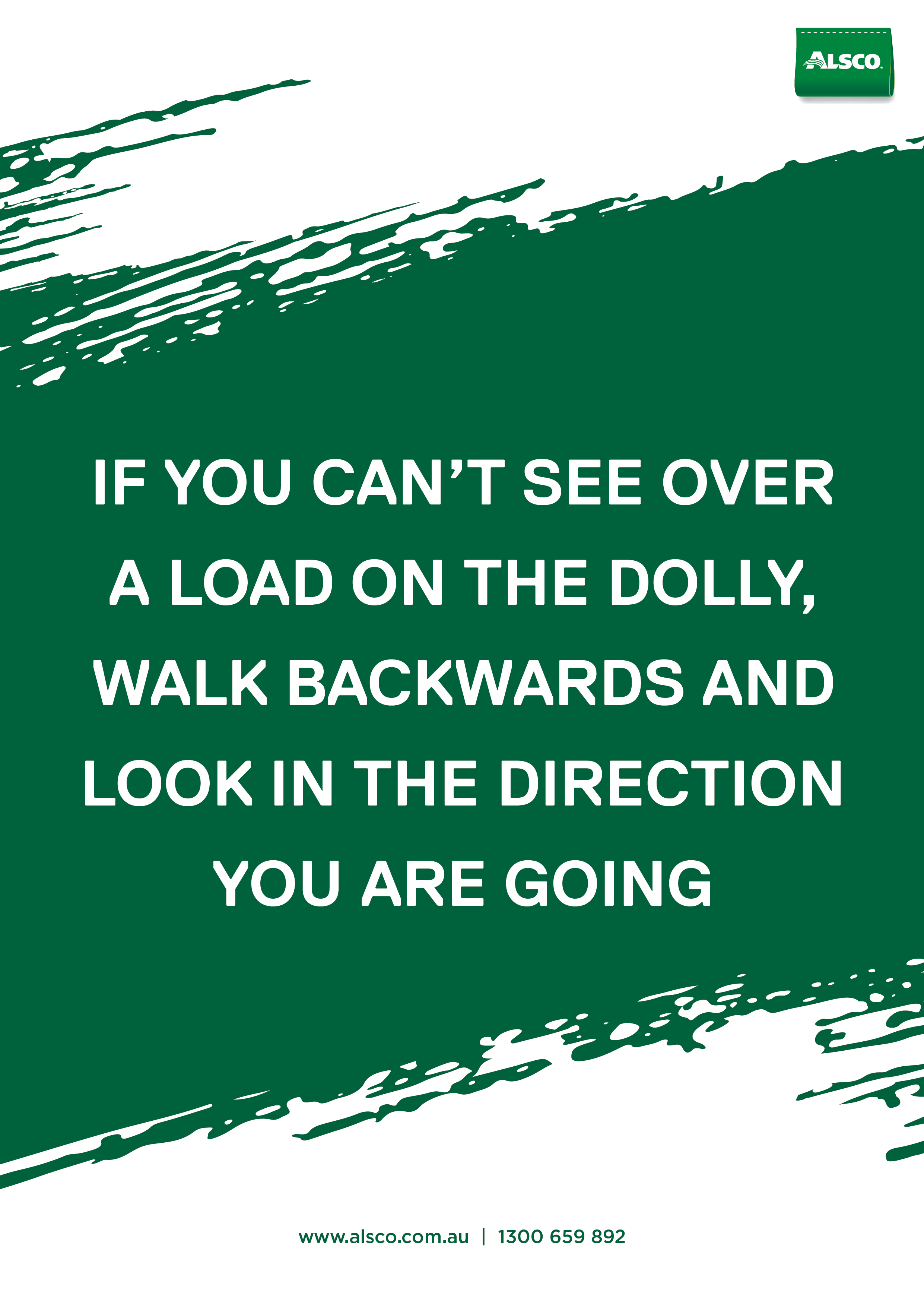 Short Safety Message Posters | Free Workplace Posters | Alsco First Aid