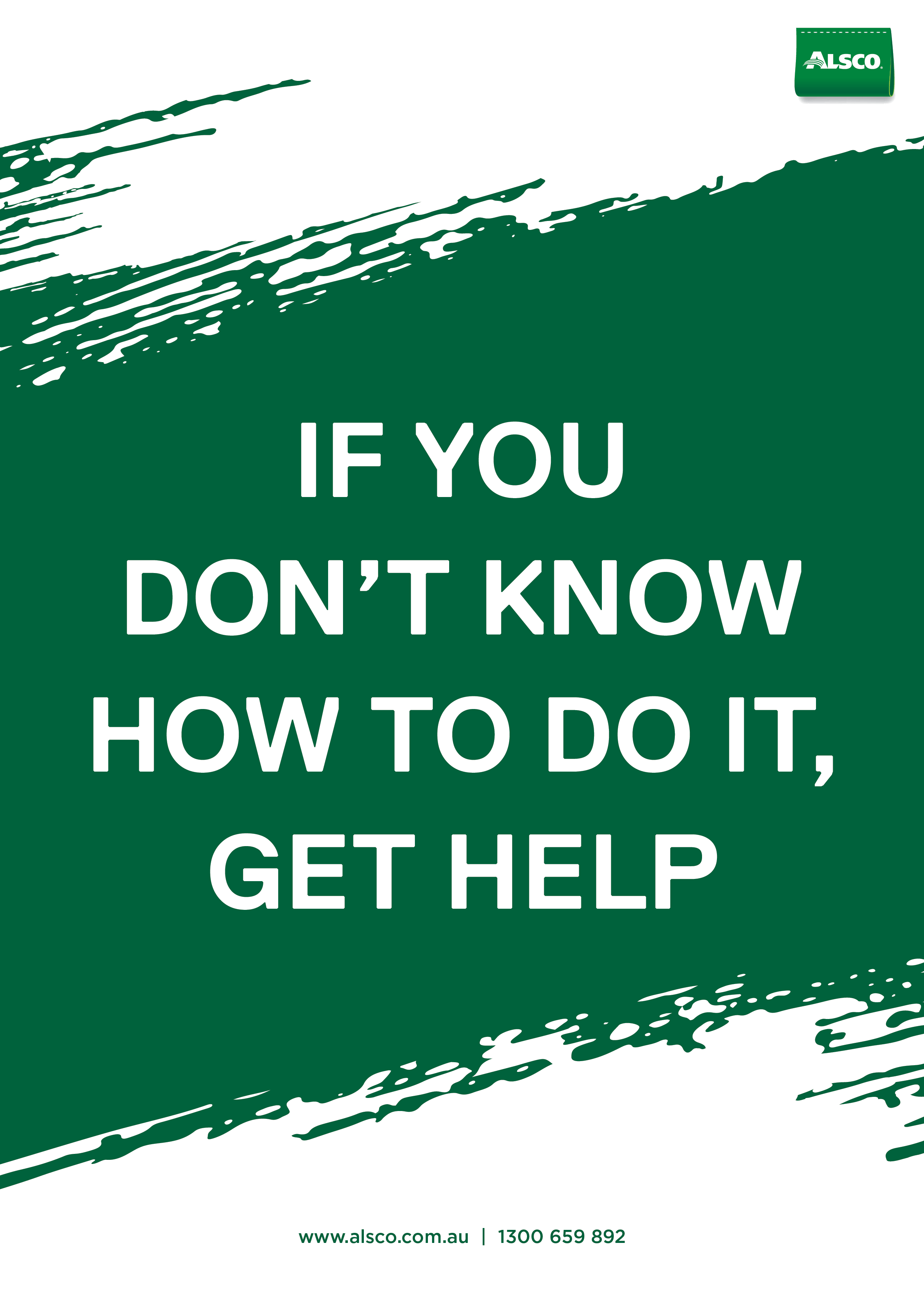 Short Safety Message Posters | Free Workplace Posters | Alsco First Aid